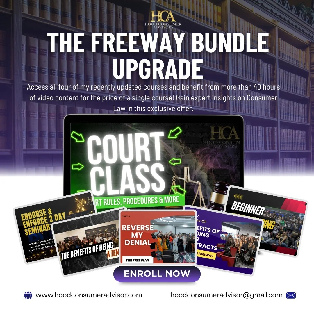 COURSES — Hood Consumer Advisors