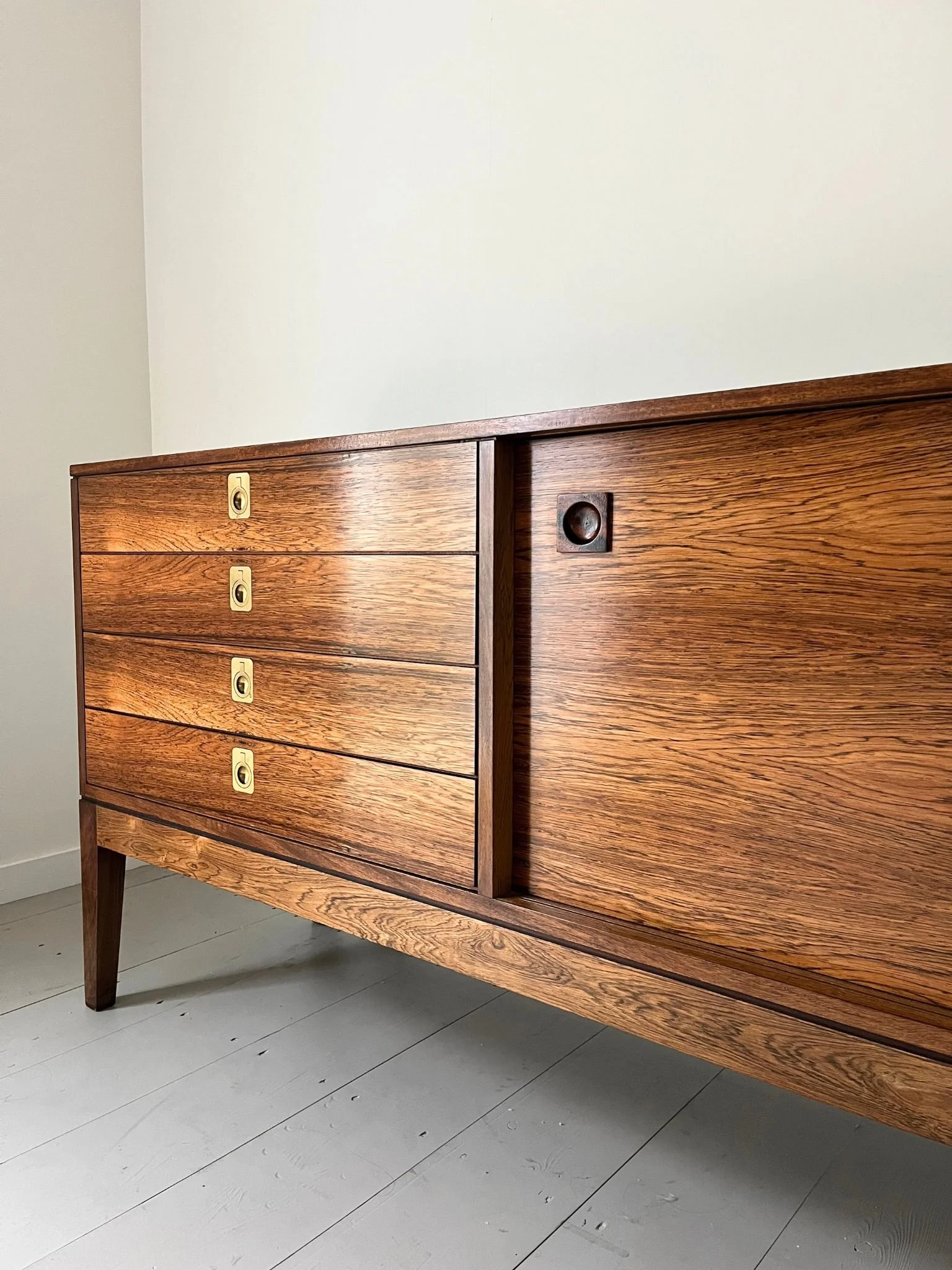 Mid Century Solid Wood Sideboard By Robert Heritage for Archie Shine ...