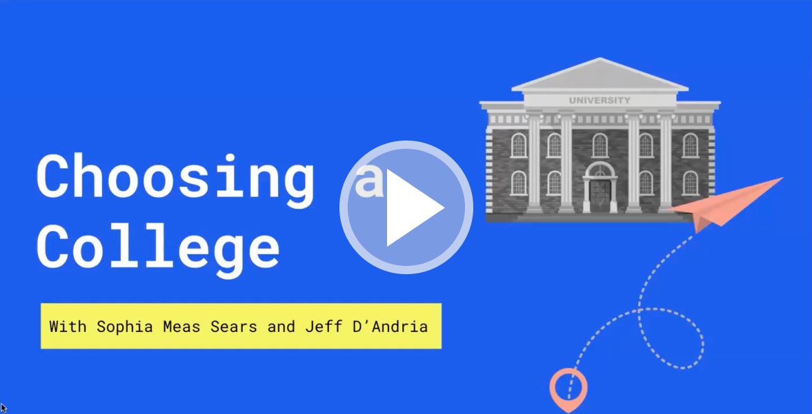 How to Choose a College — Psychology of a Recruiter