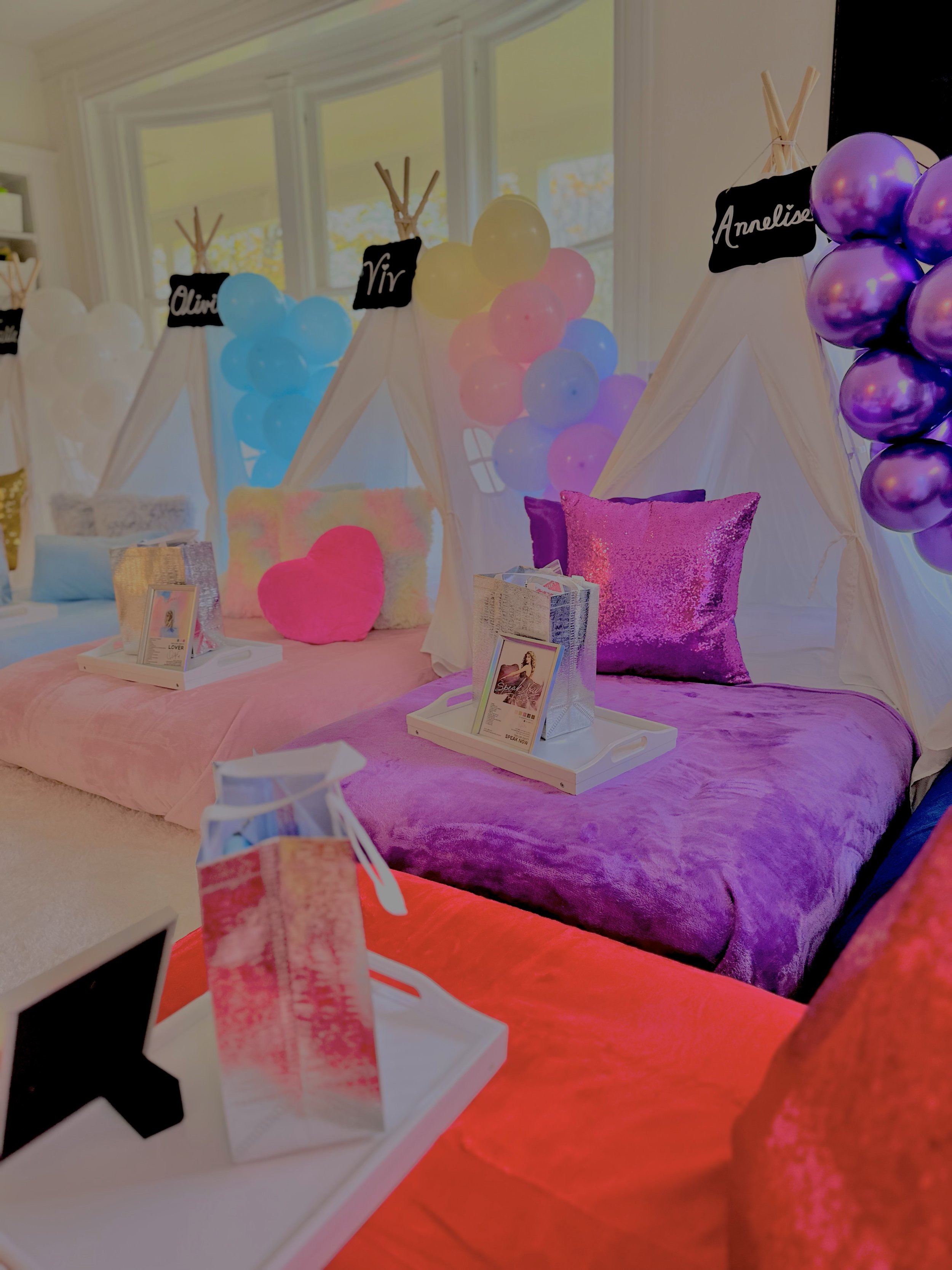 Pop Up Party MA & RI | Luxury Sleepover Parties | Book a Sleepover ...
