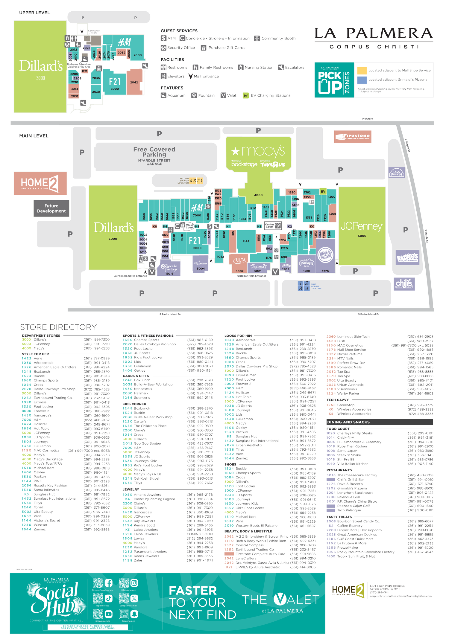 Mall Directory — LaPalmera Mall