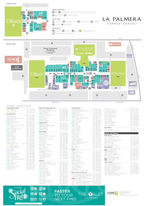 Mall Directory — LaPalmera Mall