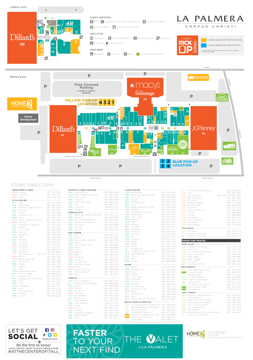 Mall Directory — LaPalmera Mall