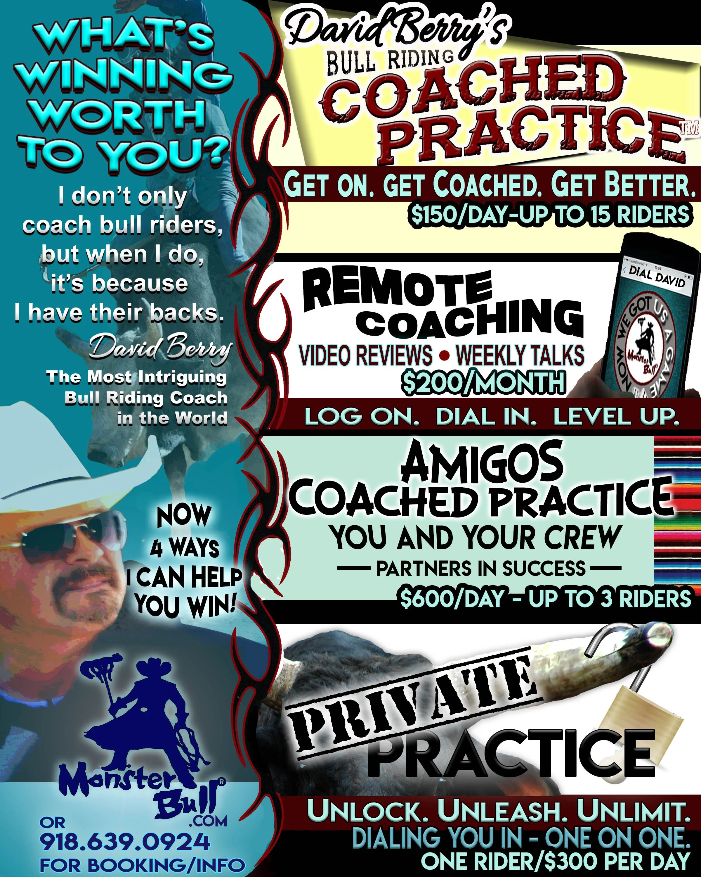 Coached Practice™ — Monster Bull