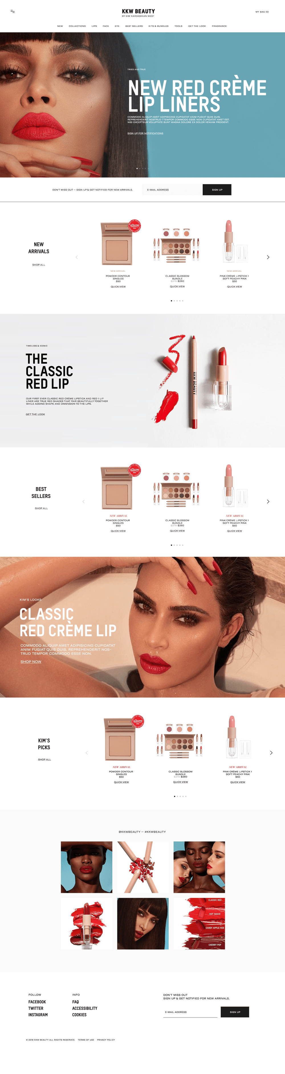 KKW Beauty — ilovecreatives Studio