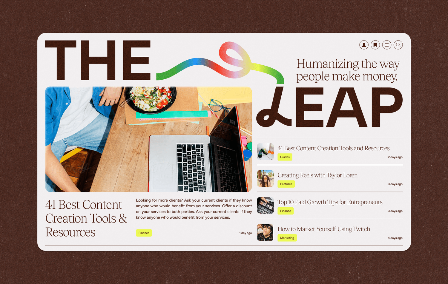 The Leap — ilovecreatives Studio