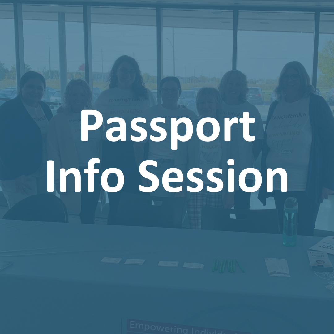 Passport - Funding for community participation services and support for ...