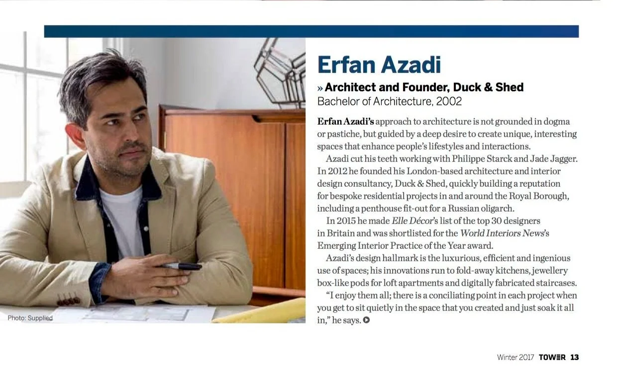 ERFAN AZADI | Duck & Shed