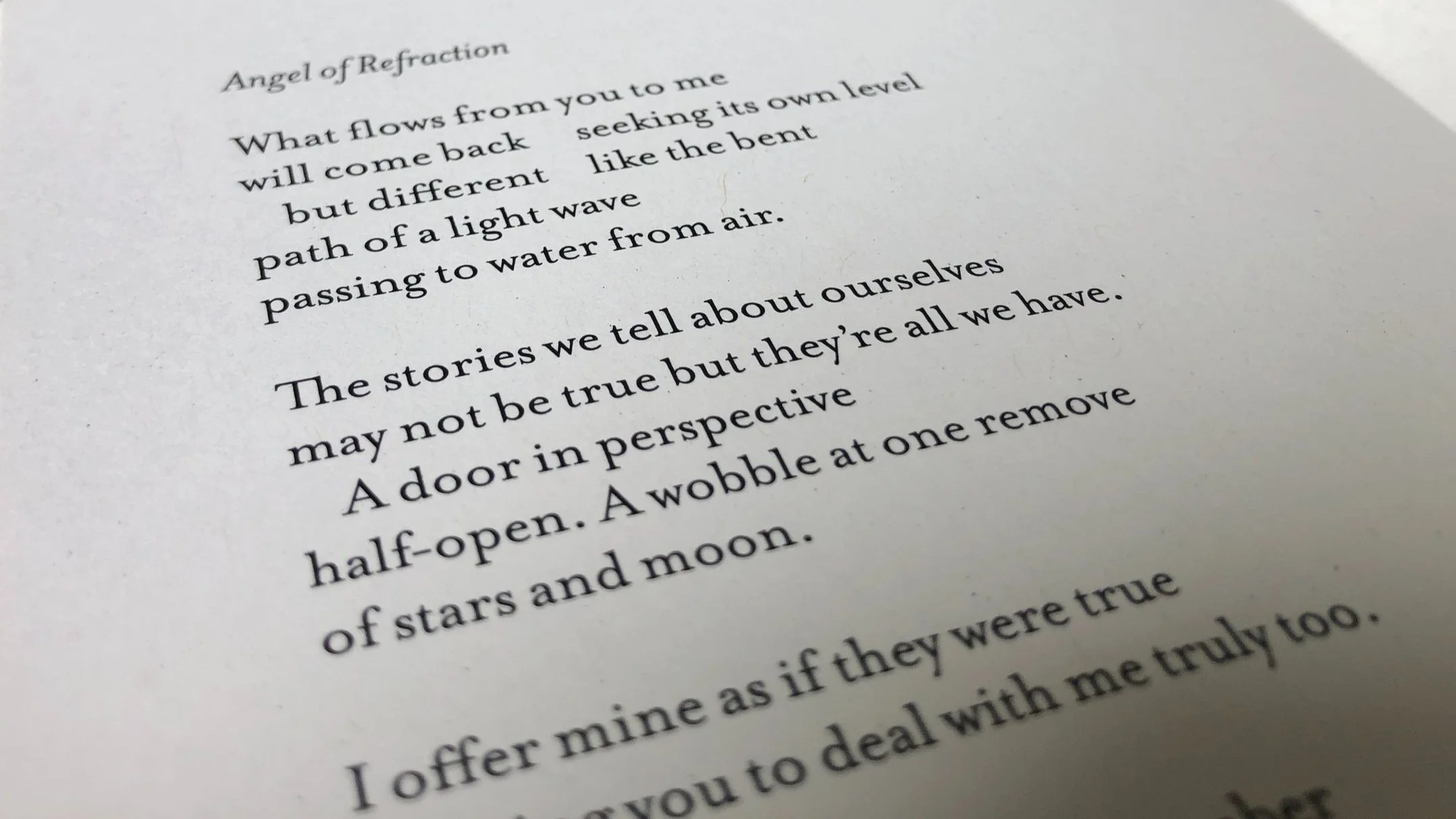 Poems — Ruth Padel