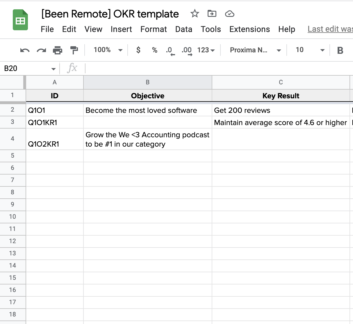 OKRs: 2025 Guide with Examples + Template — Been Remote