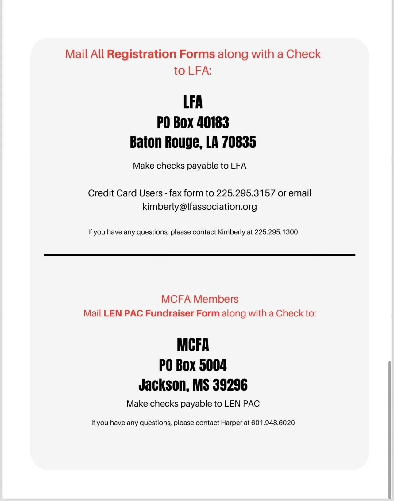 Events — Mississippi Consumer Finance Association