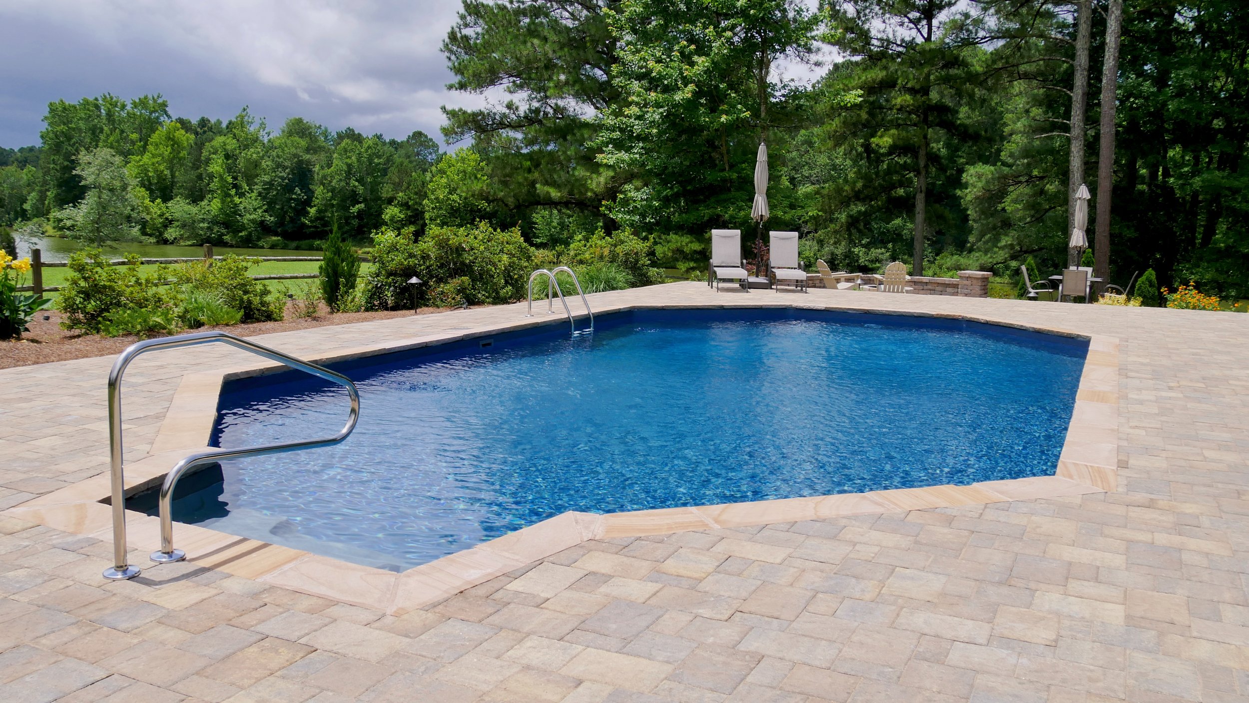 Inground Pool Design-Local Builder-Small & Affordable or Custom ...