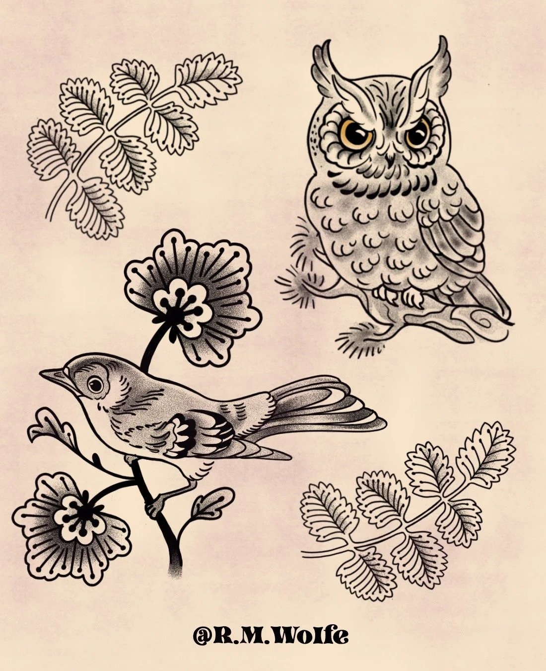 Available Flash Tattoos | Birdhouse Tattoo | Portland, OR