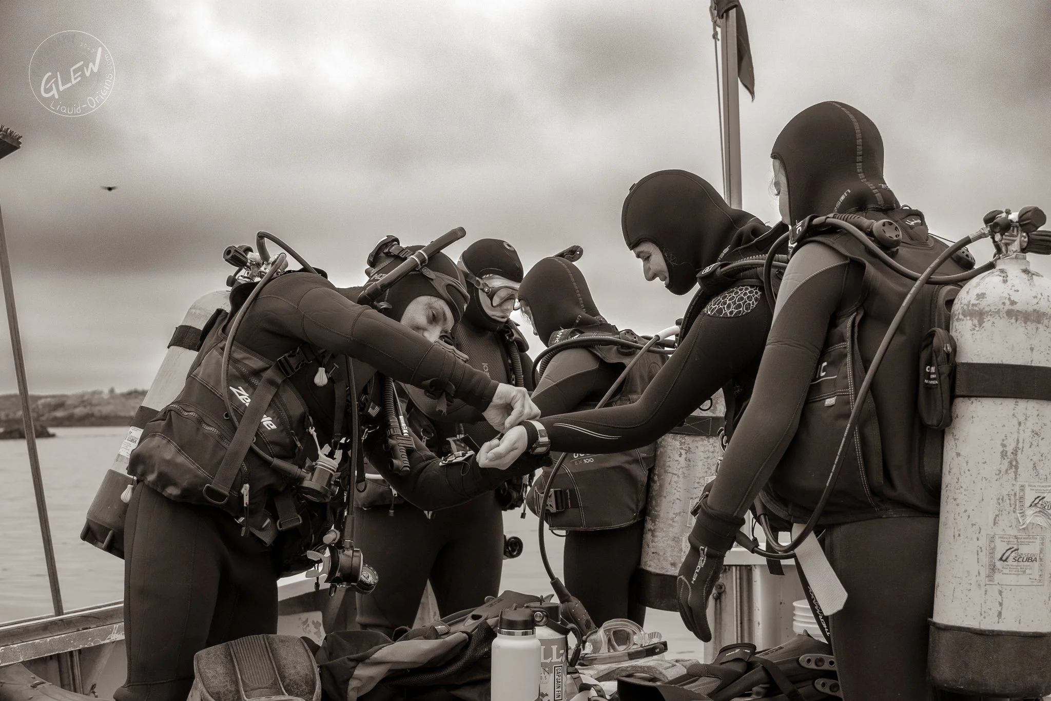Stormy Scuba Schooling with Boston Scuba, East Boston, MA — Liquid Origins
