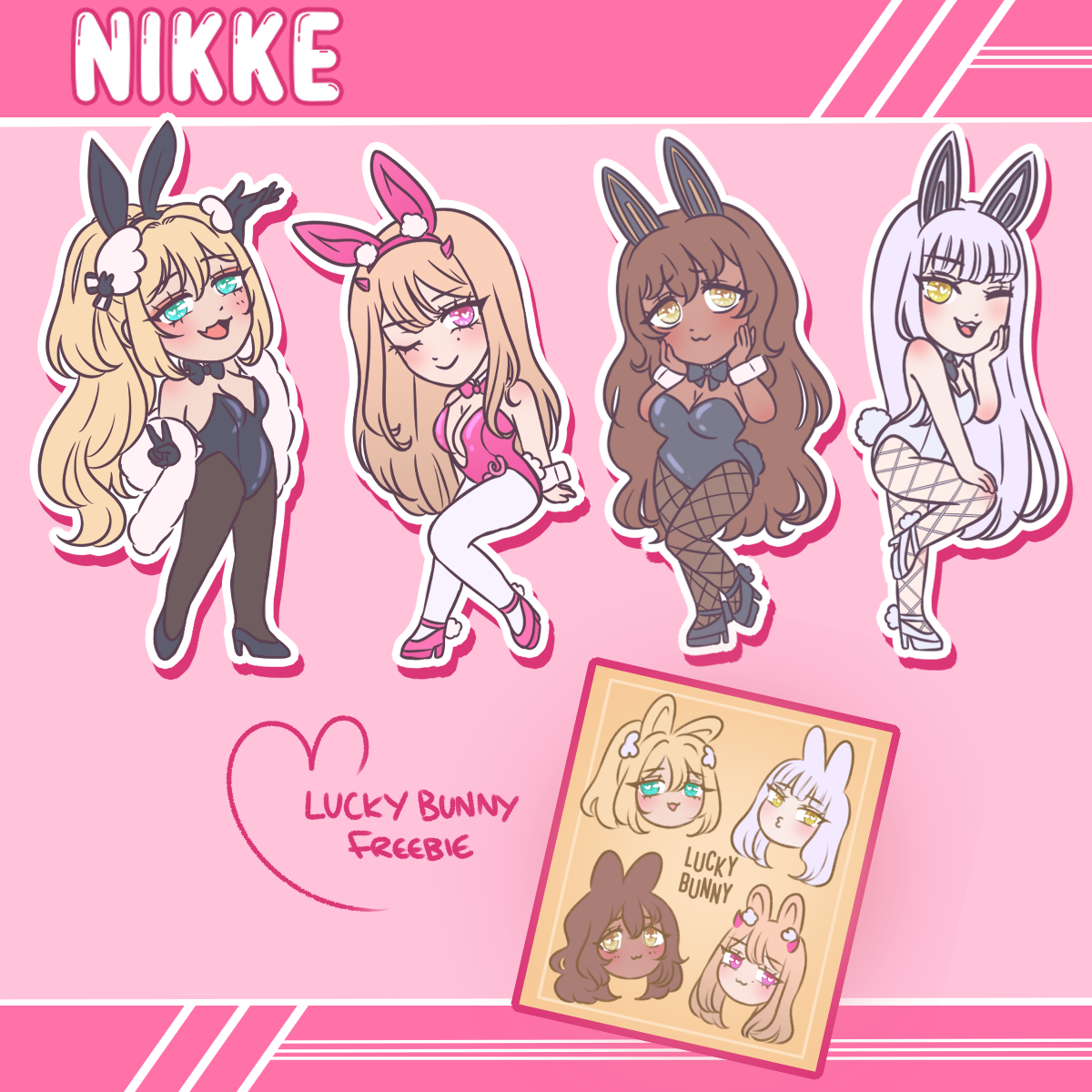 NIKKE ☆ Omamori Wood Keychain — smolstardvst