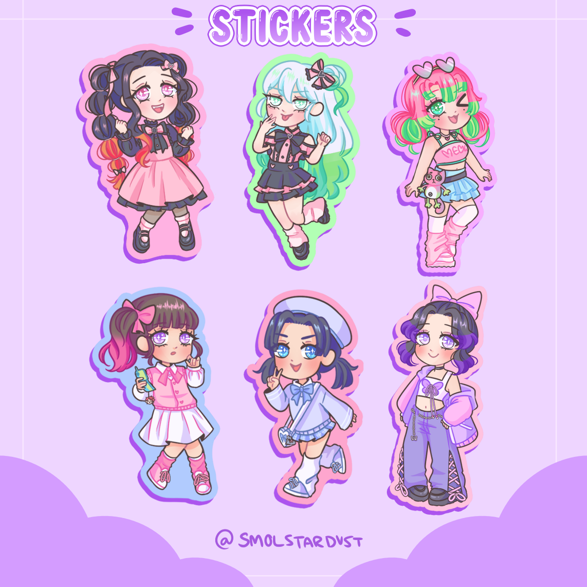 KNY ☆ Trendy girls | Vinyl Matte Sticker — smolstardvst