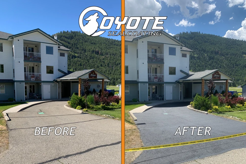 Driveway Sealing Experts - Penticton — Coyote Sealcoating