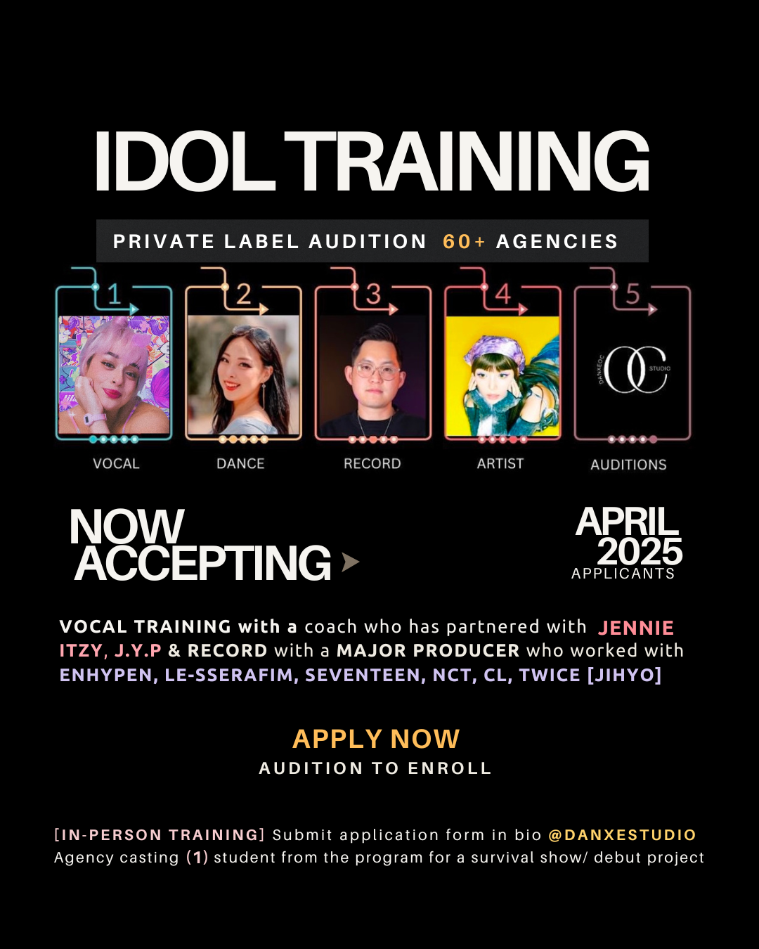 Idol Training — STAGE X STUDIO