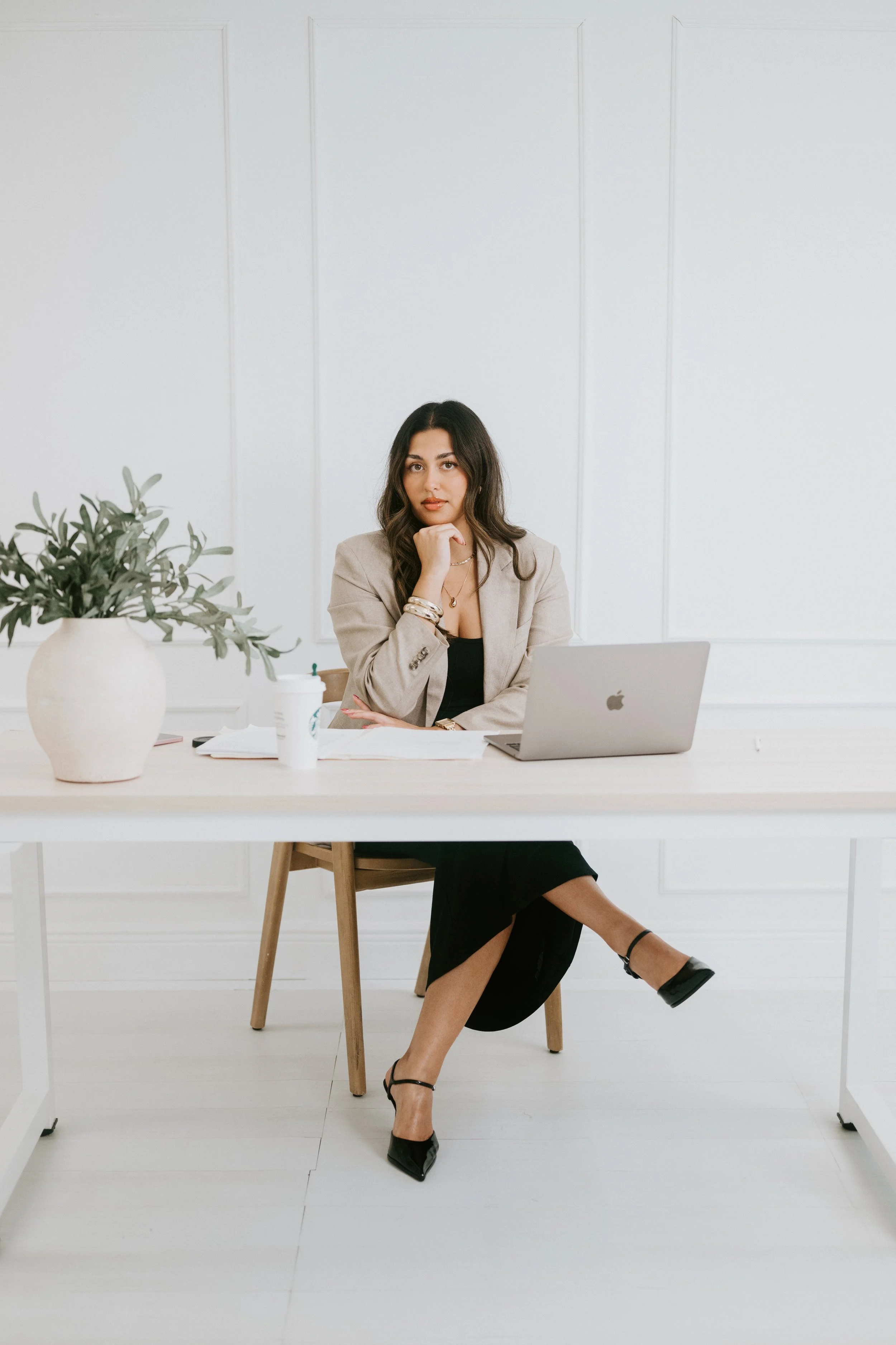 Realtor Studio Brand Photoshoot — The Vibe Creative