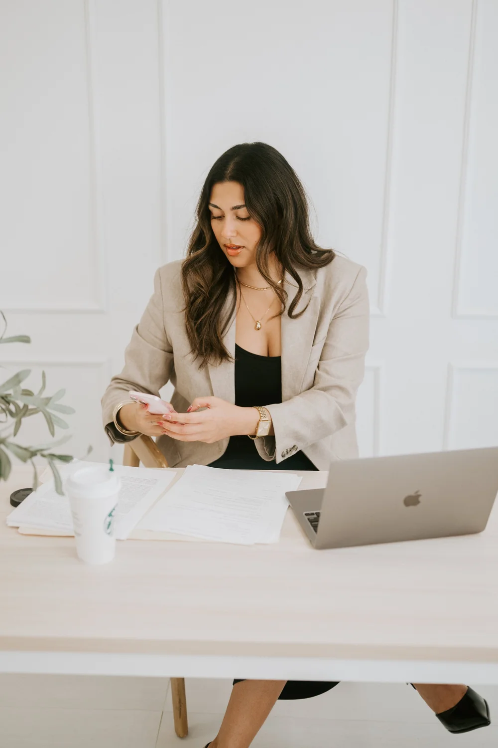 Realtor Studio Brand Photoshoot — The Vibe Creative