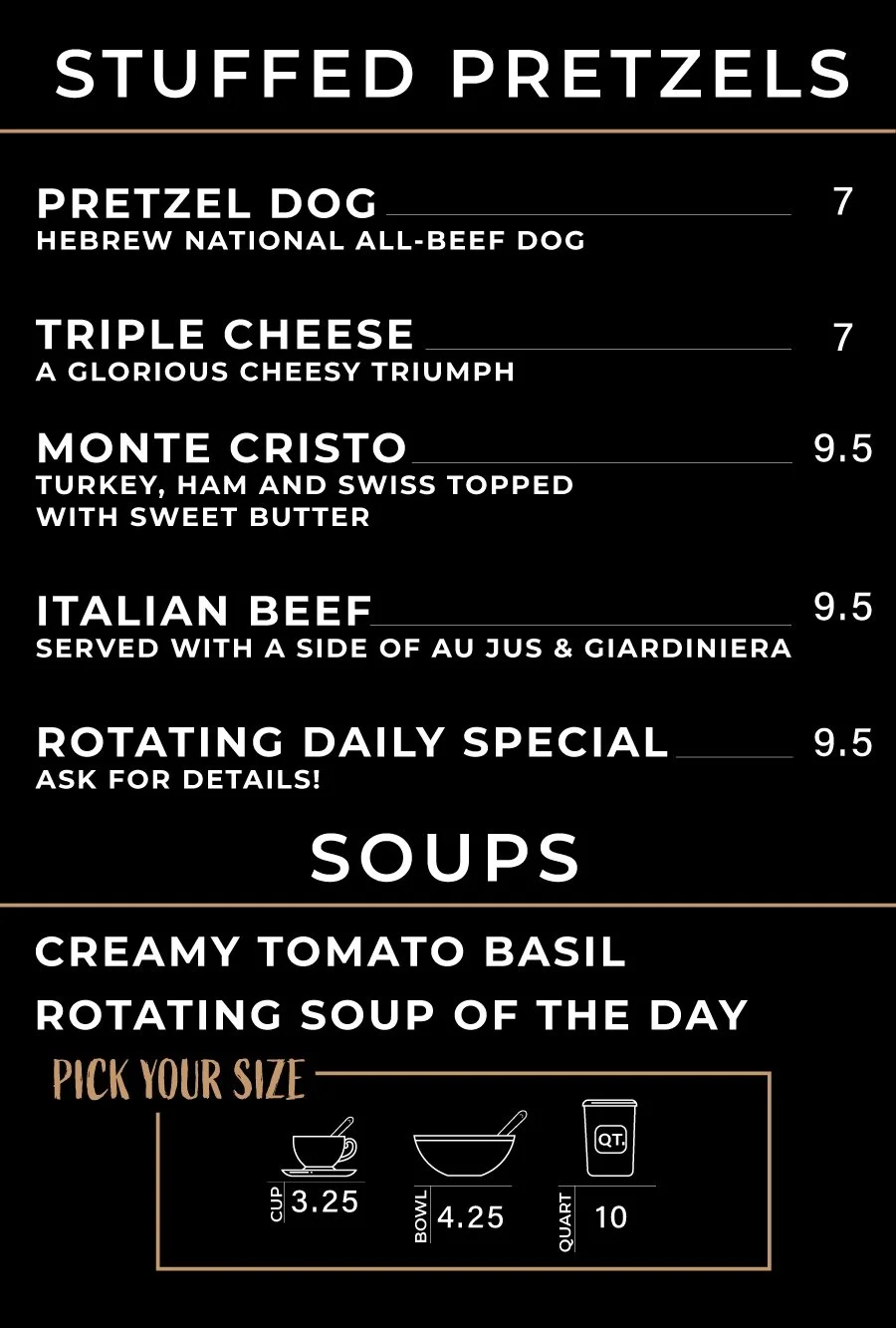 Menu 1 — Gnarly Knots