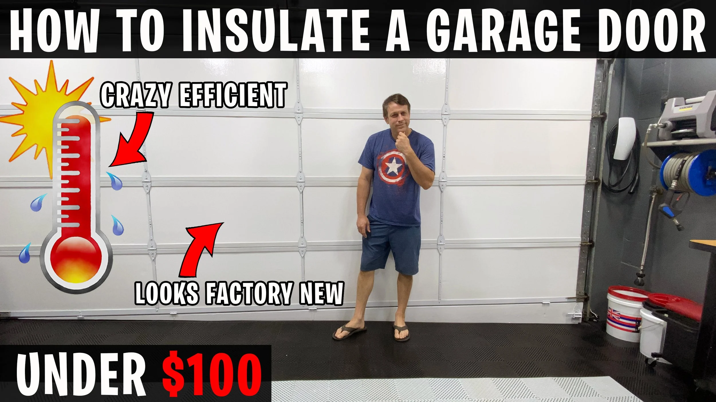 How To Insulate A Garage Door. EASY DIY — HAWAII DETAILING