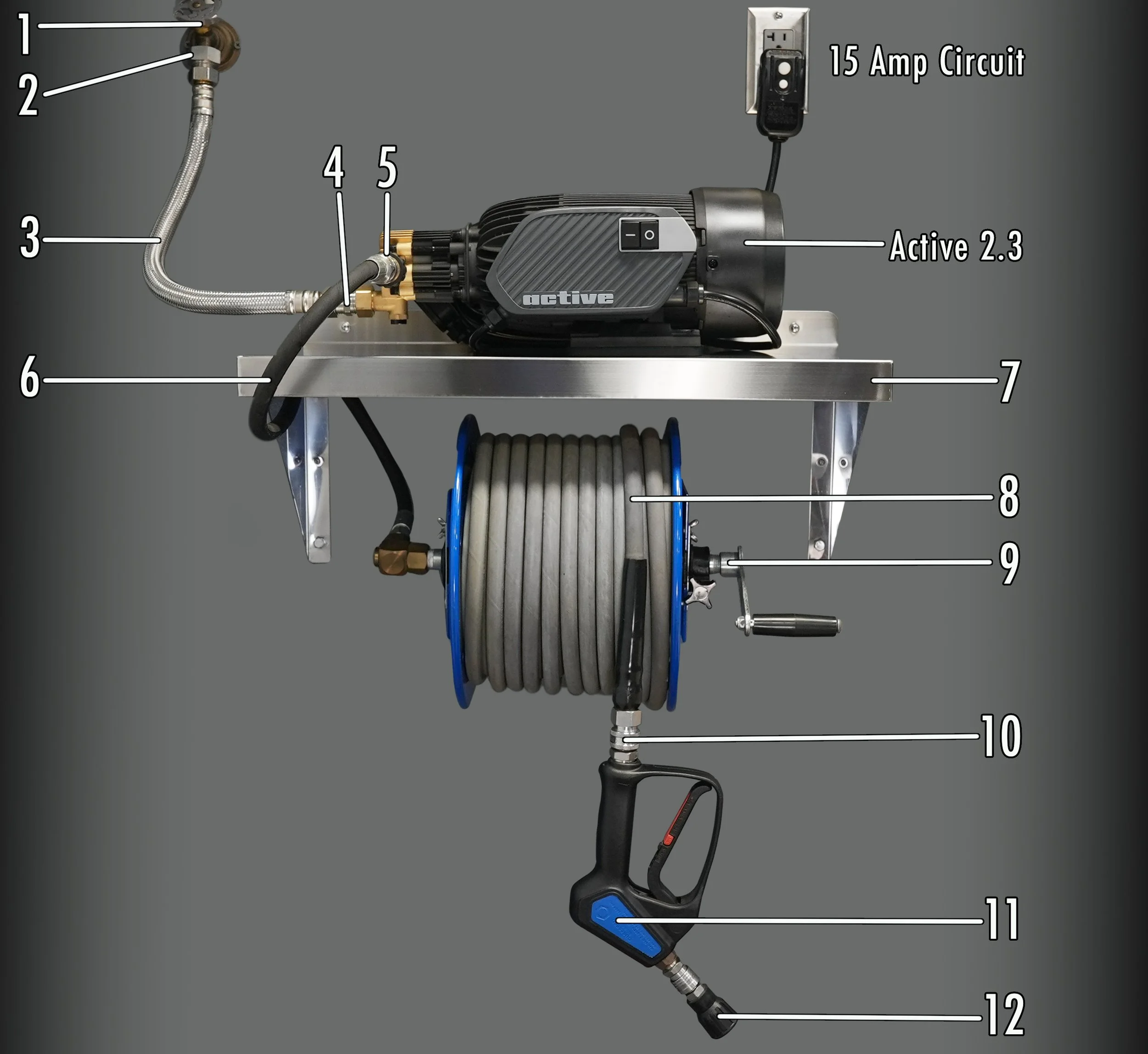 Wall Mounted Electric Pressure Washer. An Auto Detailers Dream — HAWAII ...