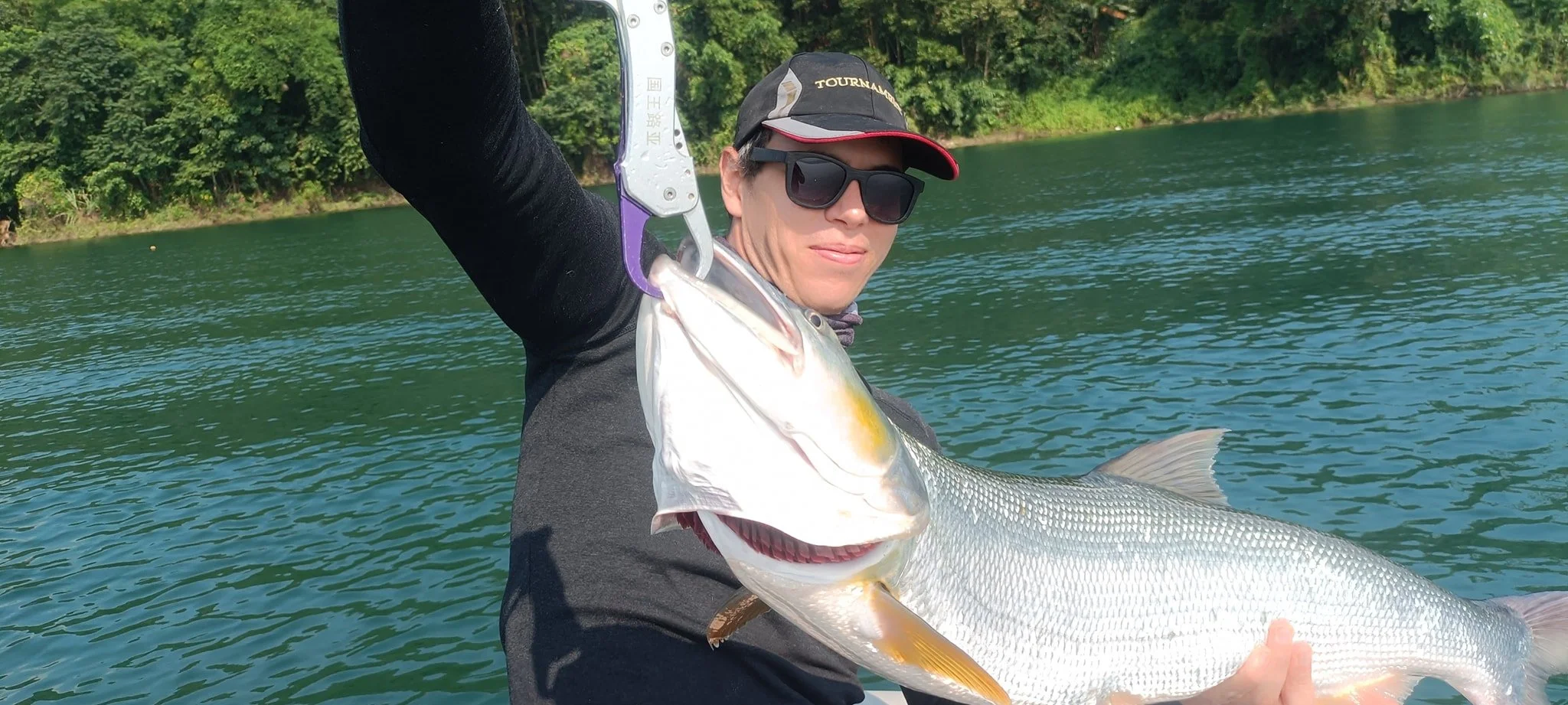 Vietnam Freswater lure fishing for Kanyu (yellowcheek carp) — TayCau ...
