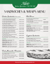Menus — Aleo Italian Specialties