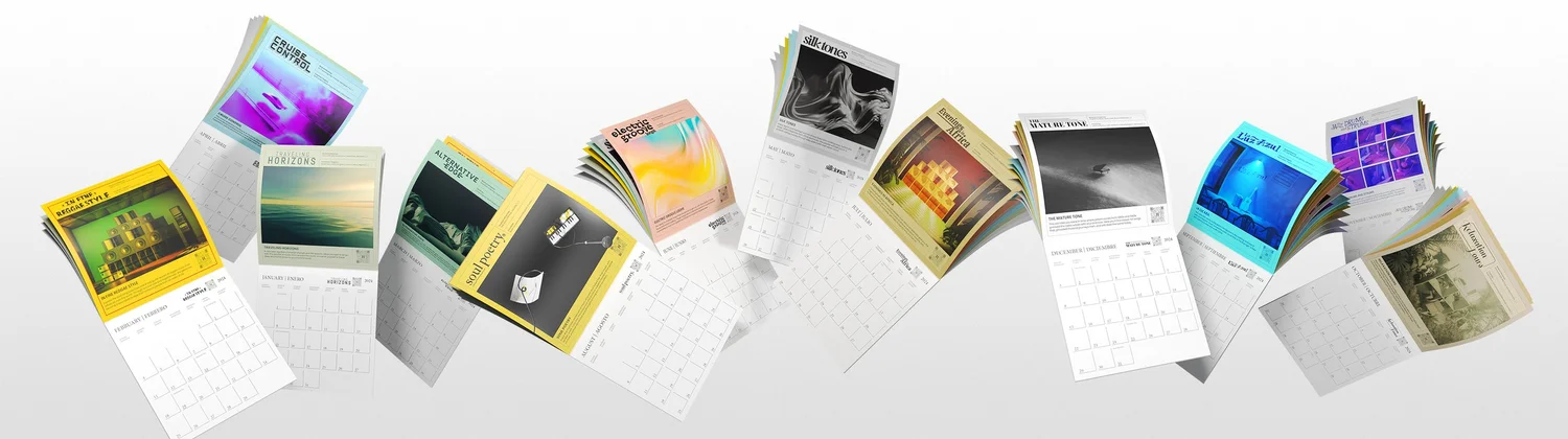 Music Infused 2024 Calendars - A Year In Harmony — ADUNKLEY PORTFOLIO