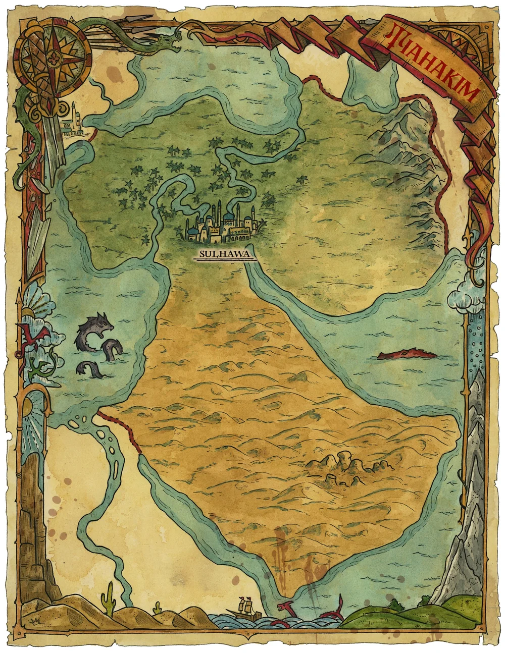 Mappa Mundi: An Exploration + Ecology RPG — Three Sails Studios