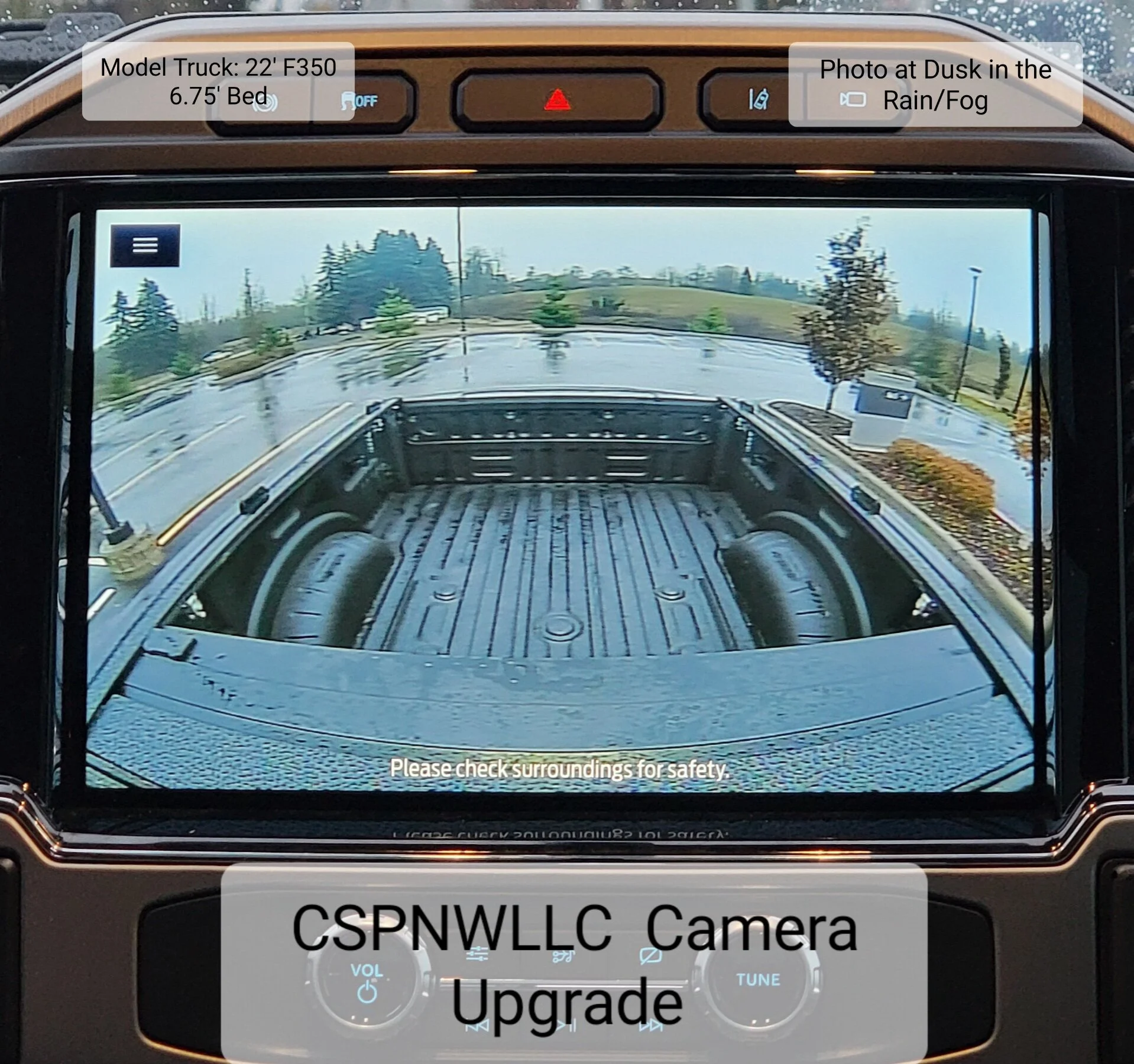 2023-2025 Ford Front Camera Relocation Kit — Custom Solutions PNW LLC