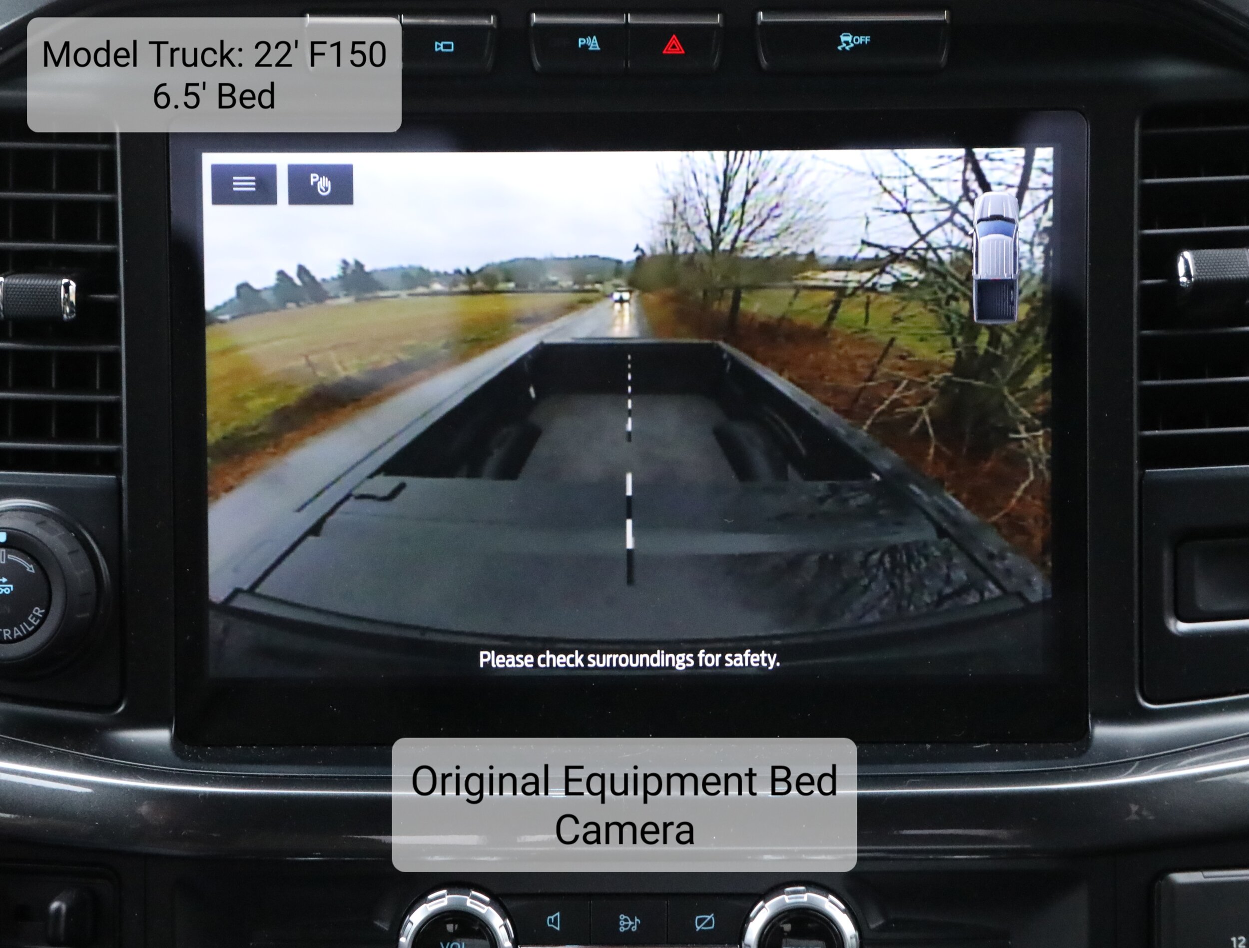 2023 to 2025 Rear Camera Relocation Kit (NON-360) — Custom Solutions ...