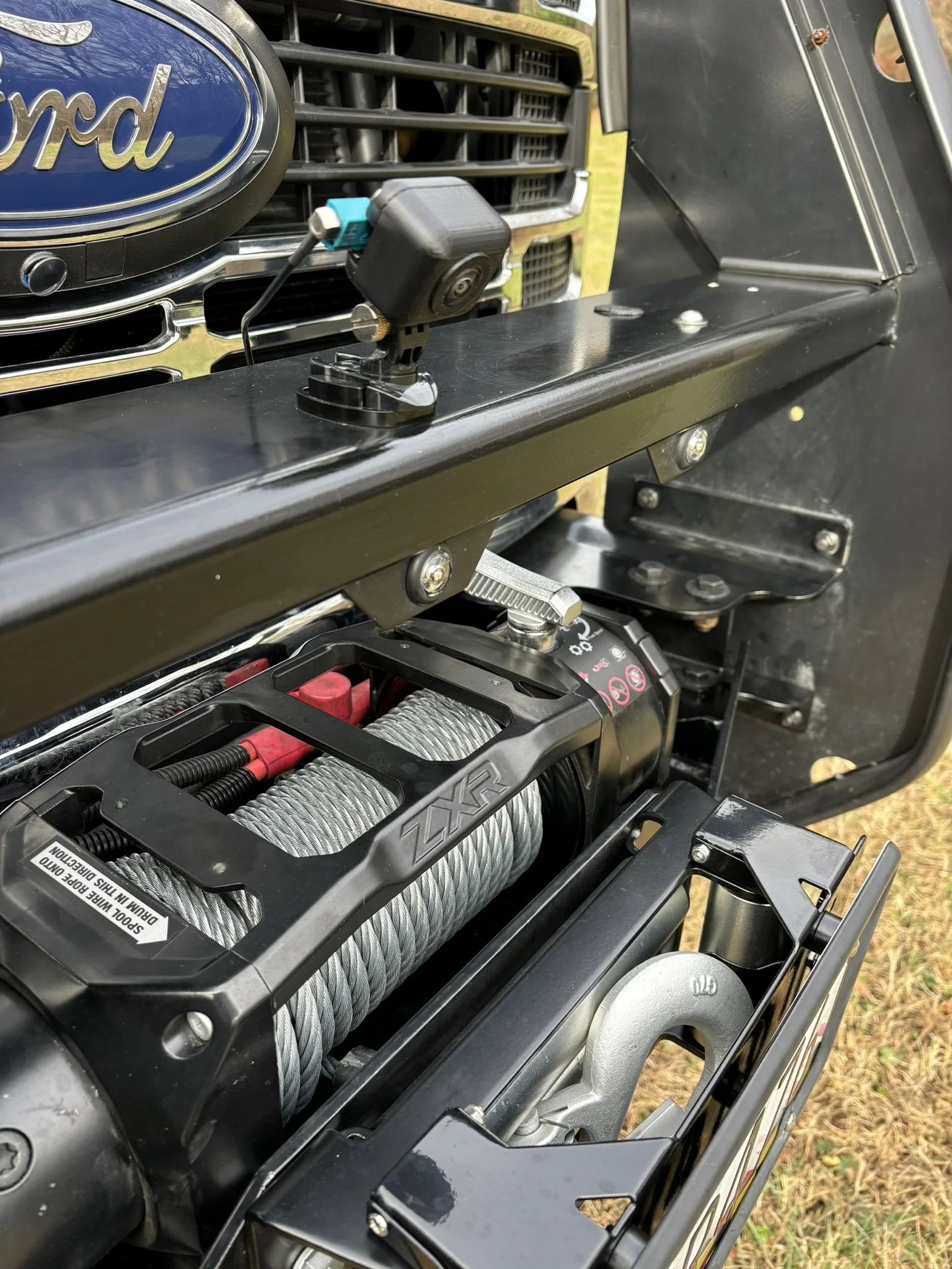 2023-2025 Ford Front Camera Relocation Kit — Custom Solutions PNW LLC