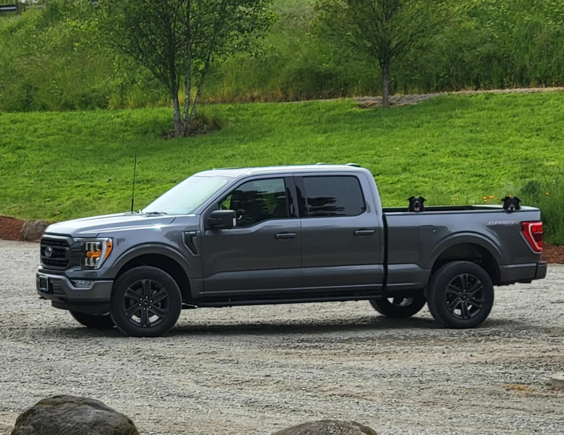 2023-2025 Ford Front Camera Relocation Kit — Custom Solutions PNW LLC