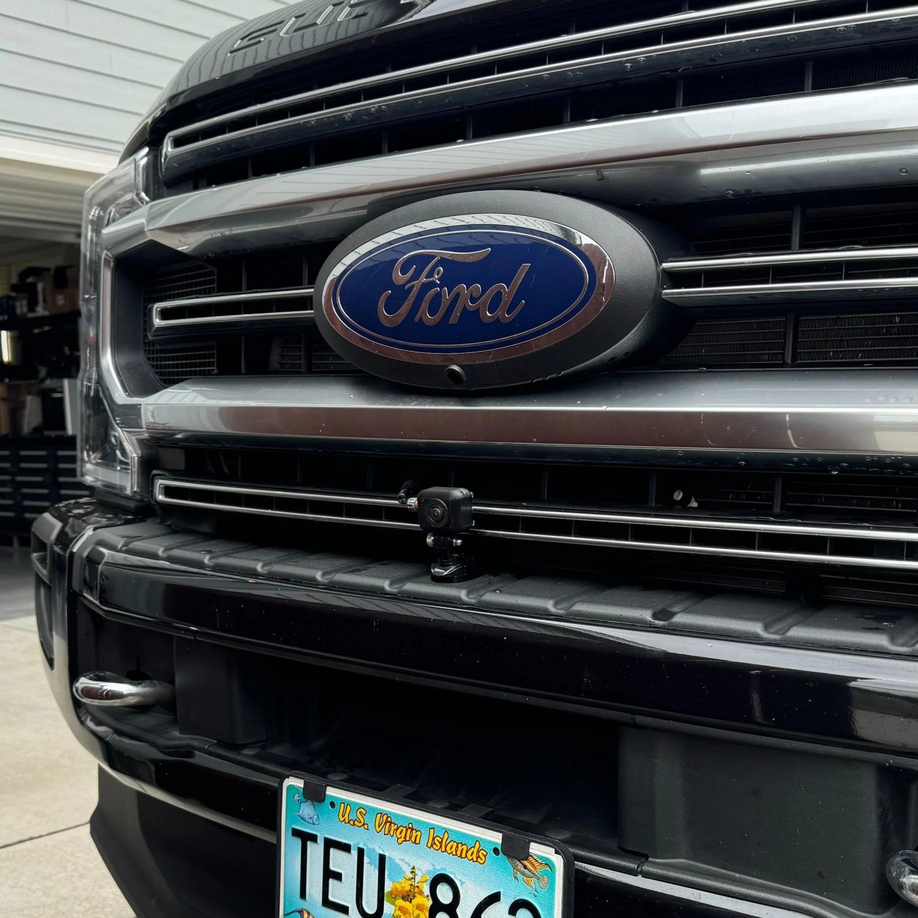 2023-2025 Ford Front Camera Relocation Kit — Custom Solutions PNW LLC