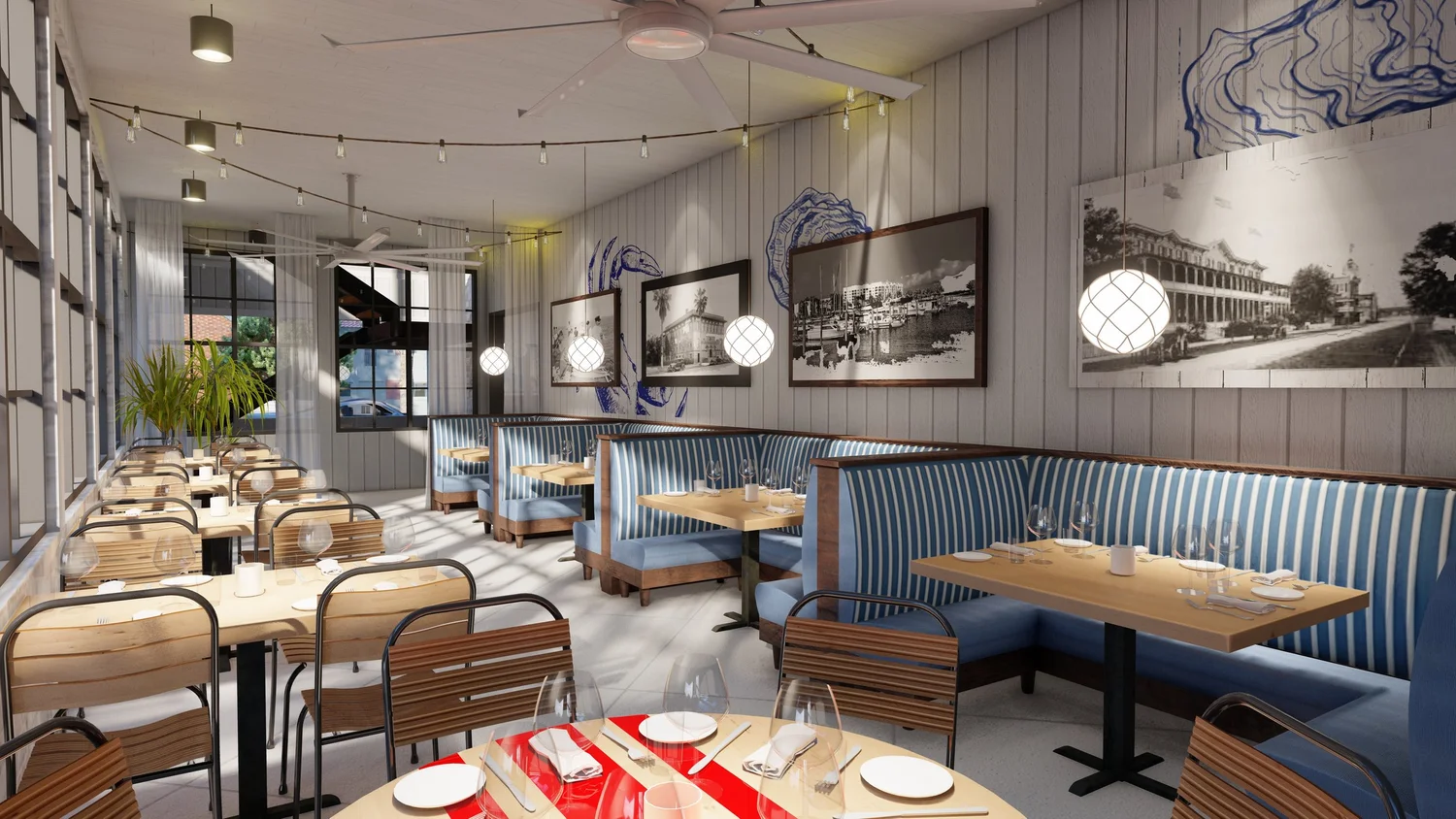 Restaurant Design — canvas