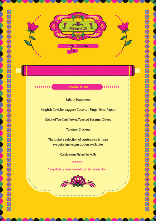 Menu — Pinky Ji
