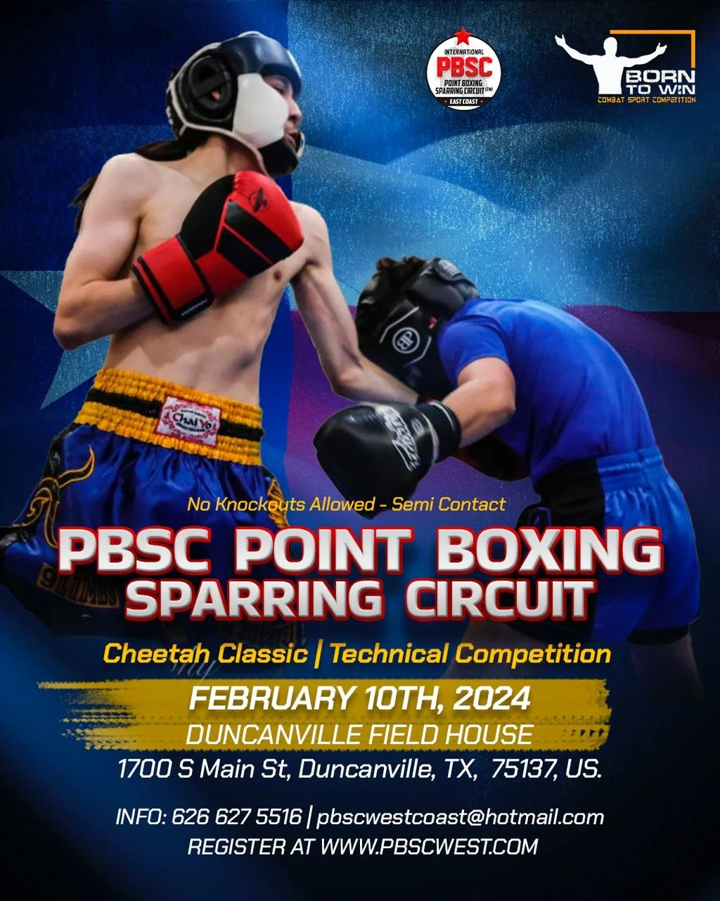 Point Boxing Sparring Circuit