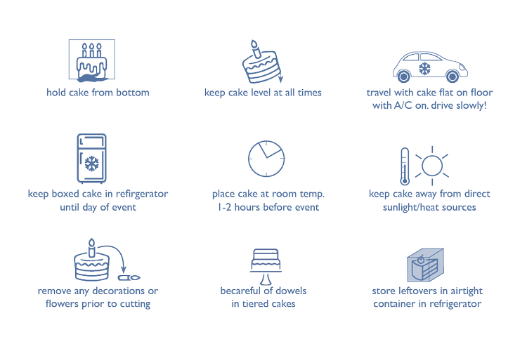 CAKE CARE GUIDE | Preserve Deliciousness Today — Huckleberry Bakes