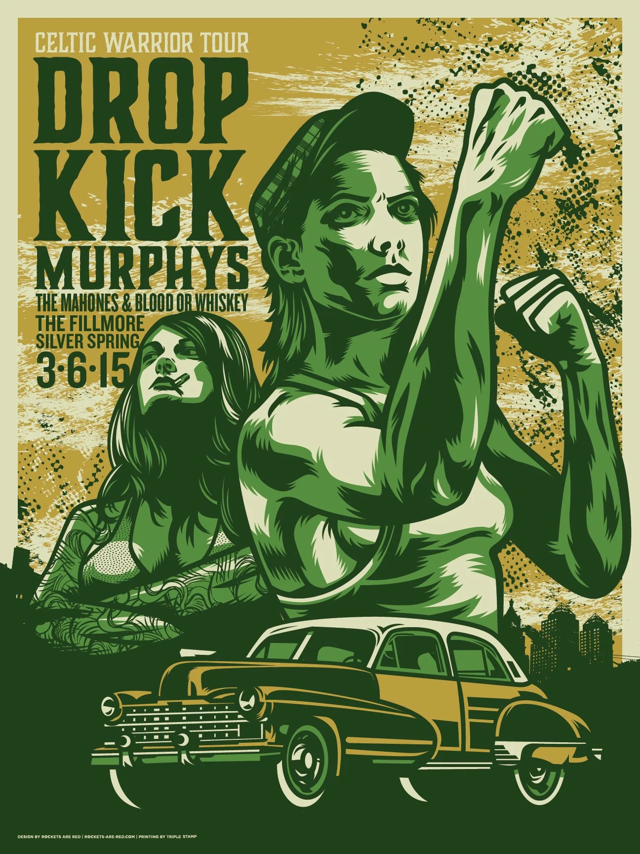 Concert Posters — Rockets are Red