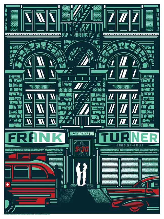 Concert Posters — Rockets are Red
