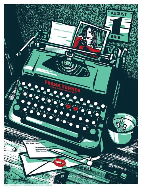 Concert Posters — Rockets are Red