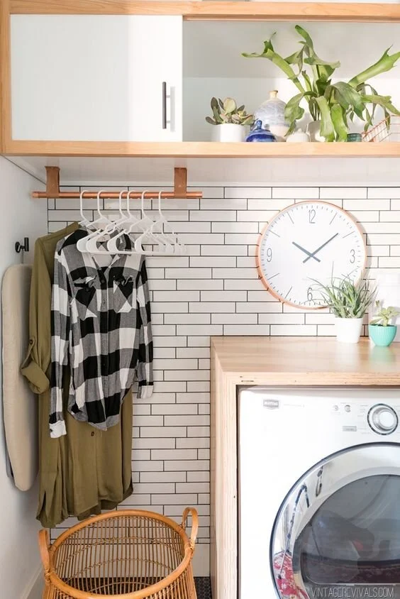 Stylish laundry hanging rails that I wish were mine — Verity Jayne