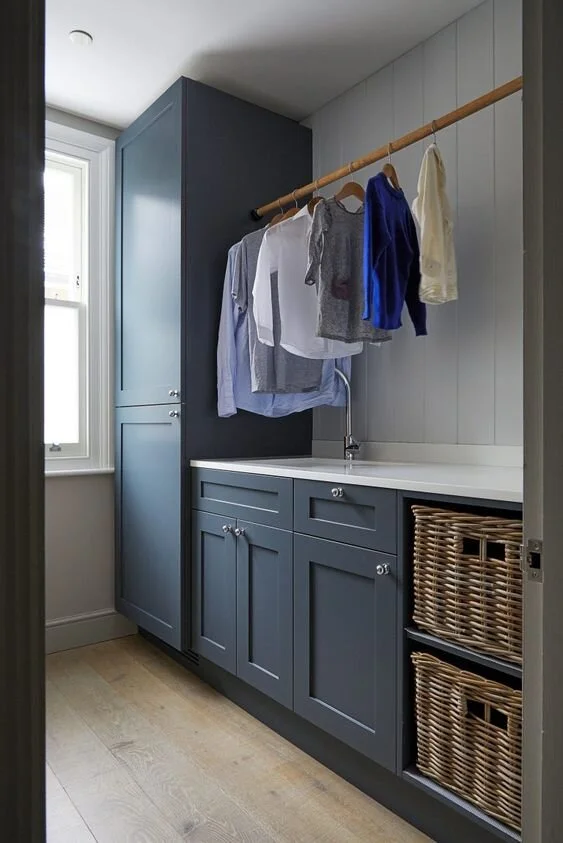 Stylish laundry hanging rails that I wish were mine — Verity Jayne