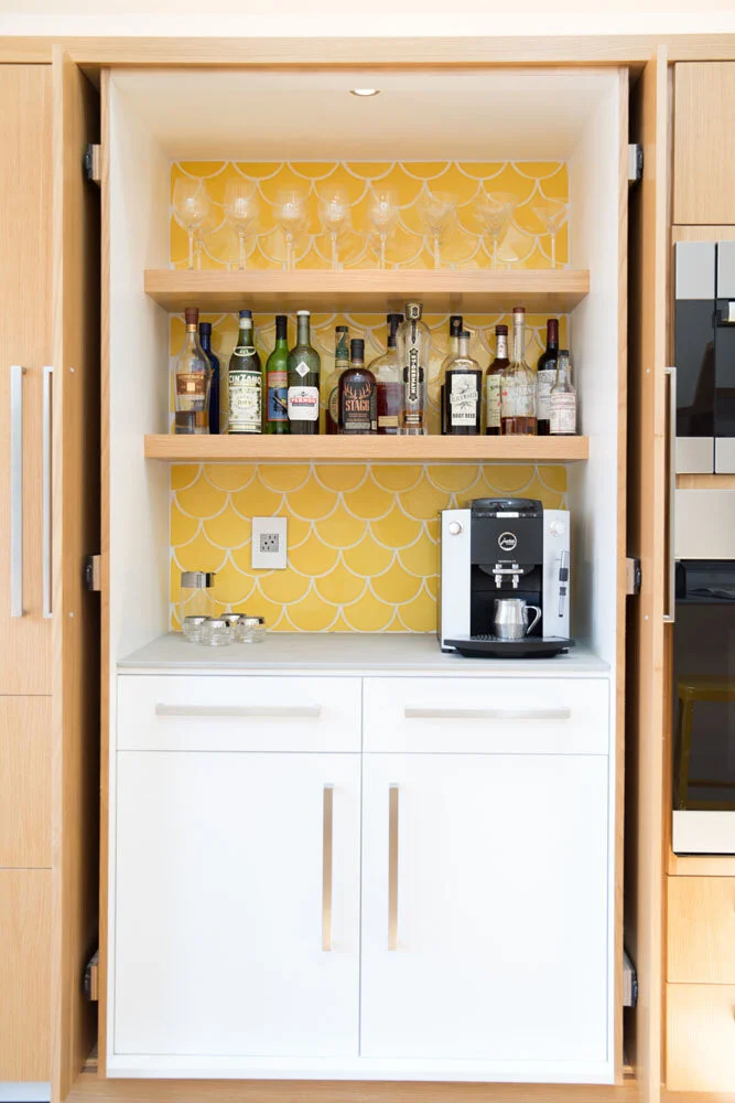Decorate with surprising and delightful colour inside your pantry ...