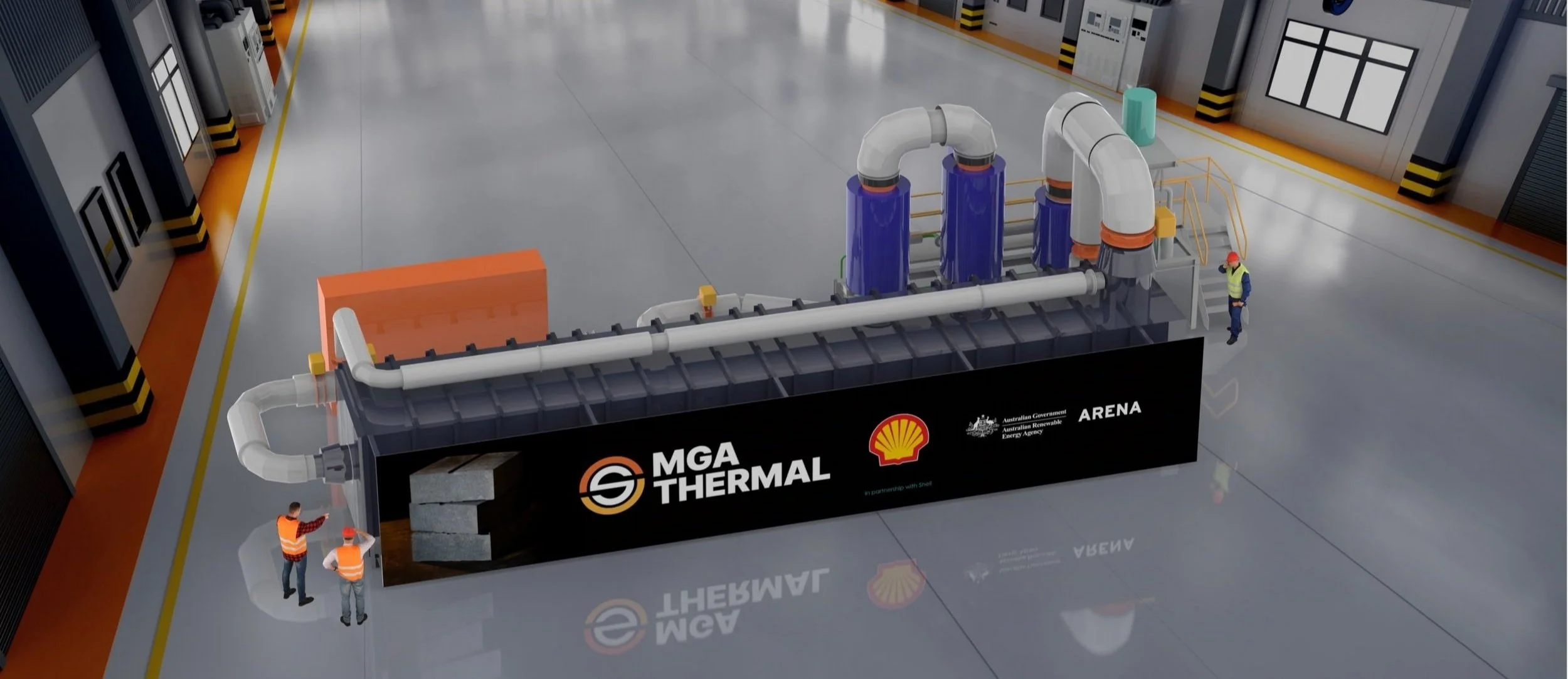 Energy Storage Demonstration Plant | MGA Thermal | Large-scale Energy ...