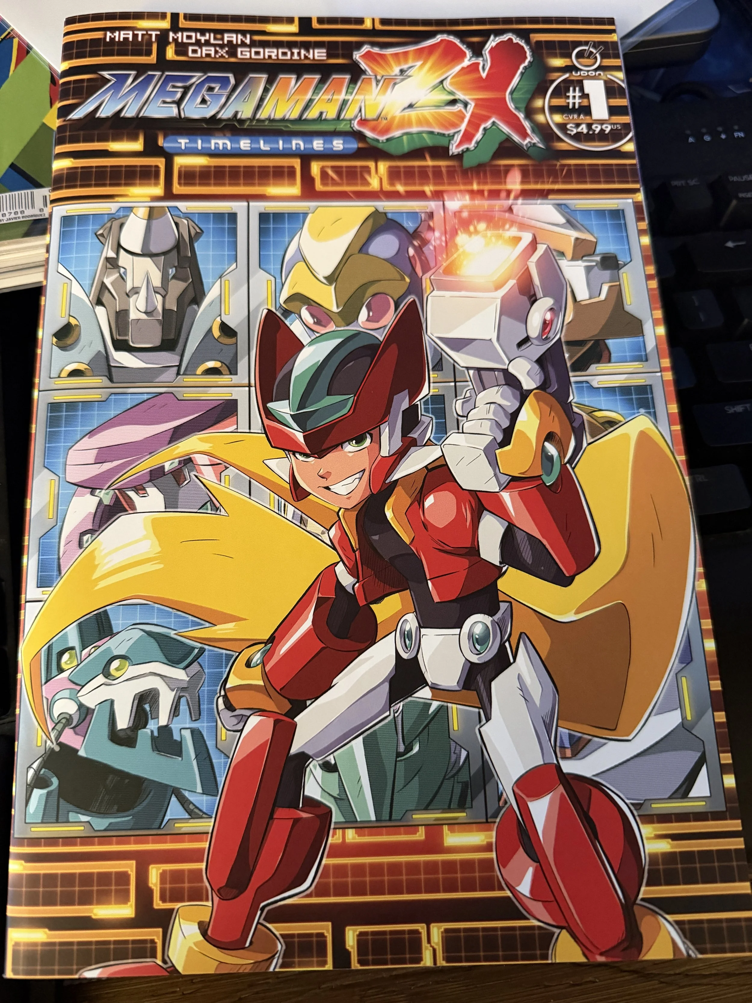 Mega Man ZX Timelines #1 [Review] — The Geekly Grind