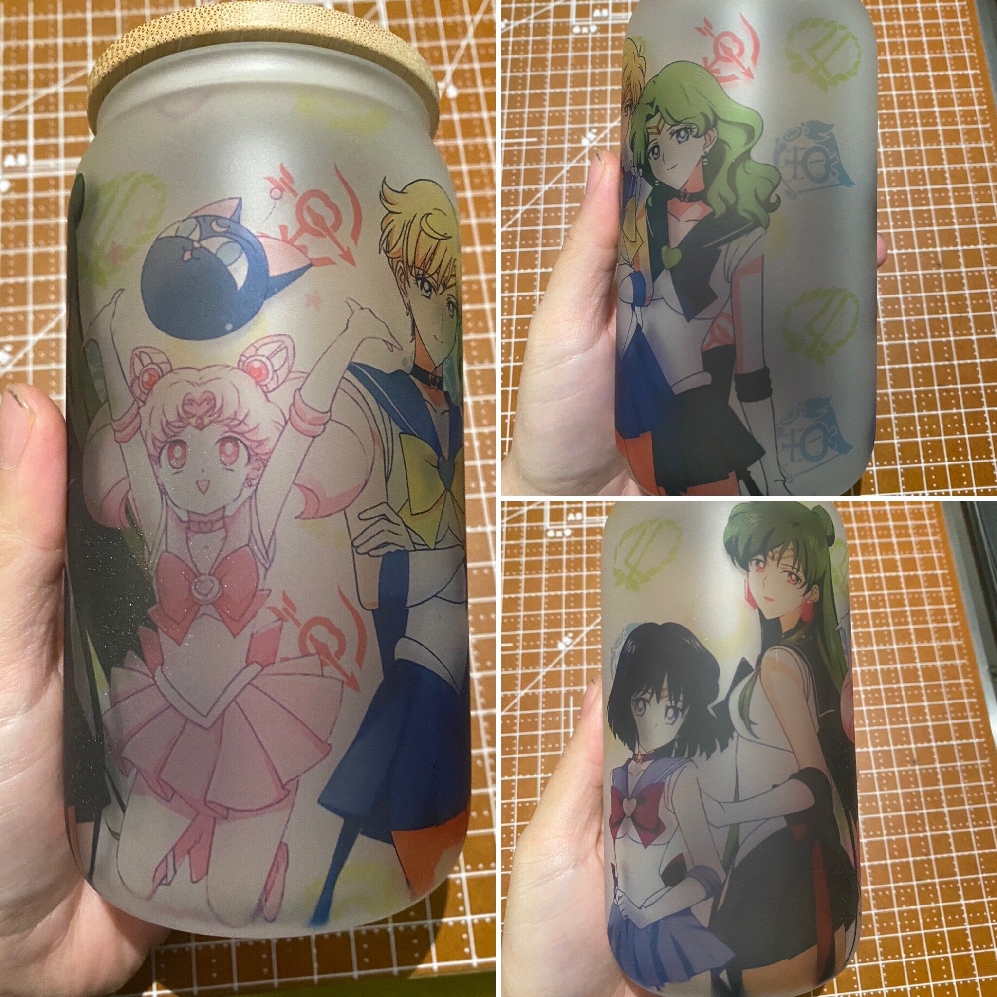 Sailor Jupiter Chibi Anime Sticker — Azuki's Corner