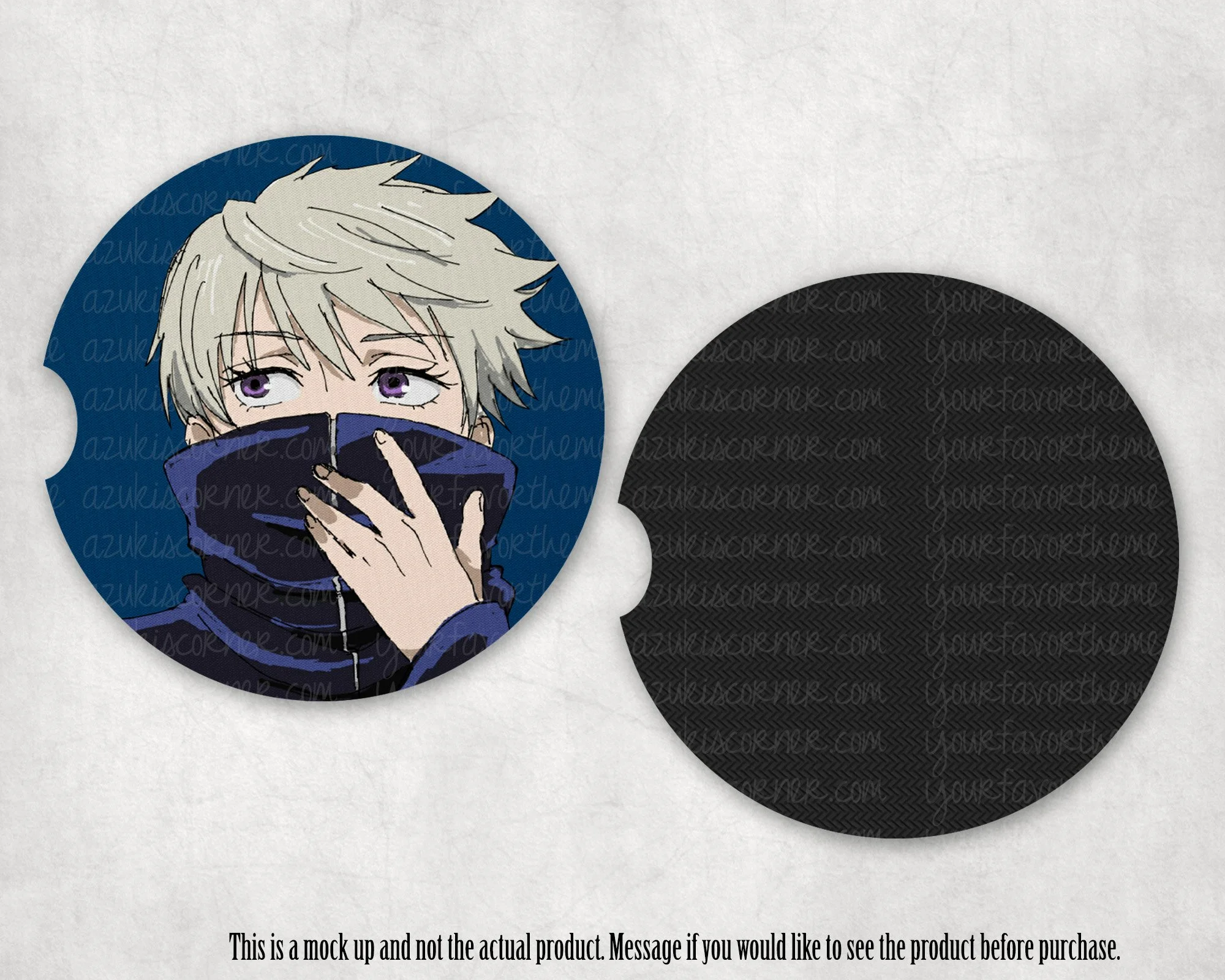 JJK Chibi Anime Sticker, Mini Sticker Sheet — Azuki's Corner